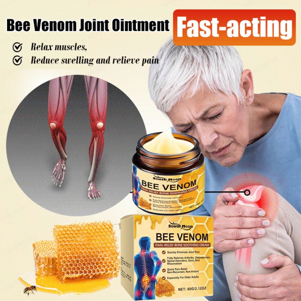 Bee Venom Treatment Gel joint and bone cream gout ointment arthritis ...
