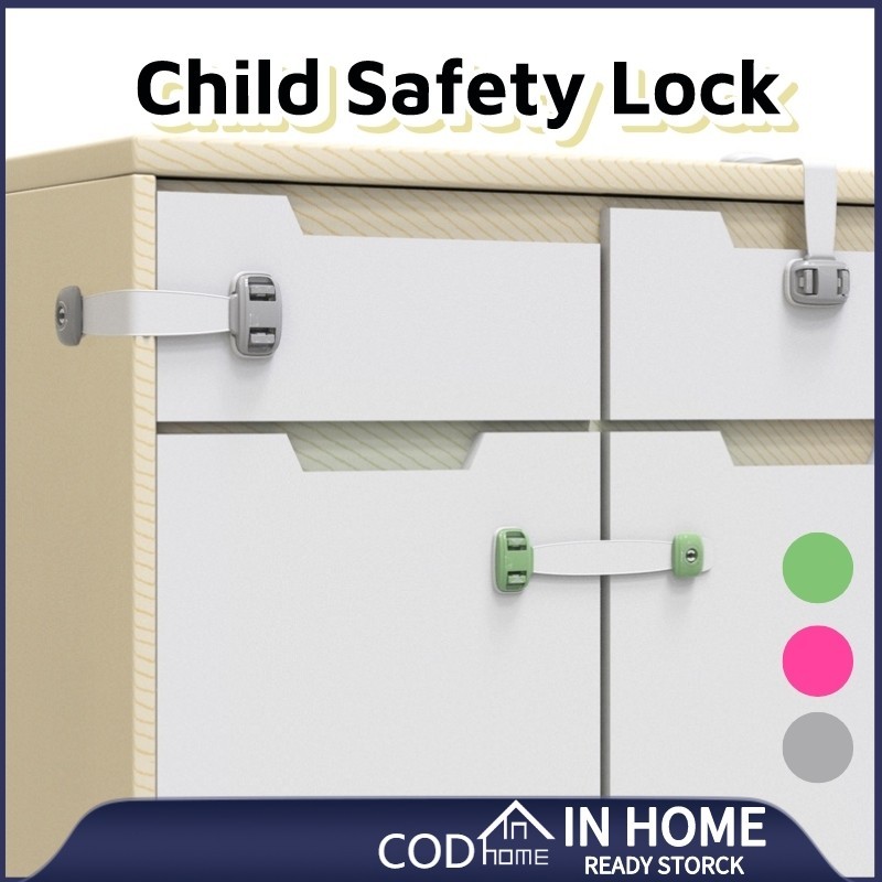 Child Lock for Refrigerator Baby Safety Lock Drawer Door Cabinet Lock ...
