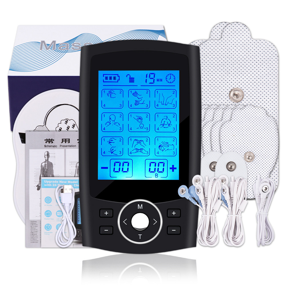 Tens Unit 36 Modes 20 Intensity Electric Stimulation Massager Muscle ...