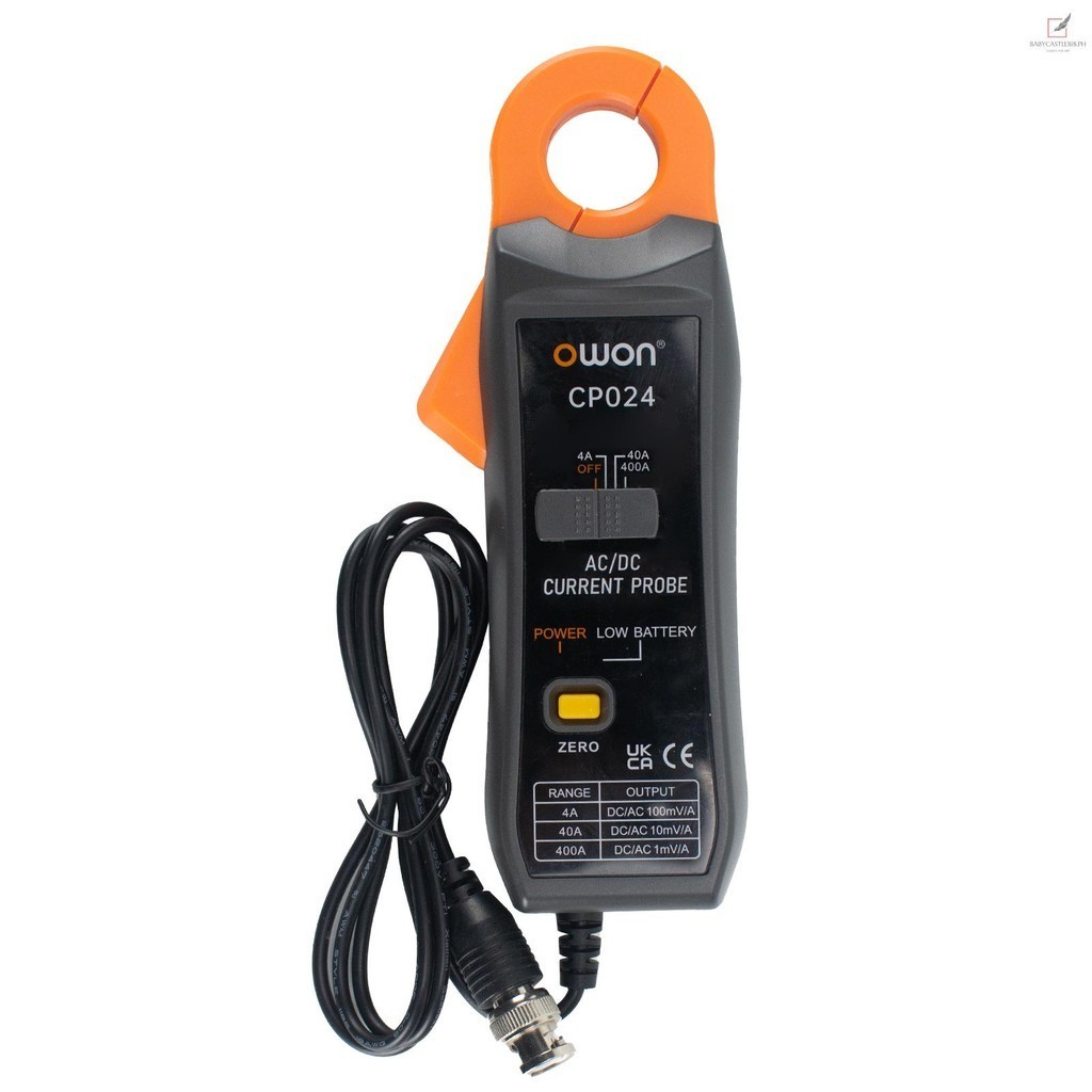 Owon Probe Test CP 024 4 A- 400 A Current Sonde Kit Oscilloscope ...