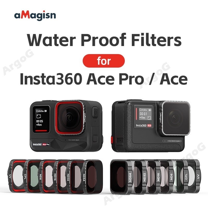 aMagisn Lens Filters Set for Insta360 Ace Pro / Ace CPL / UV / ND ...