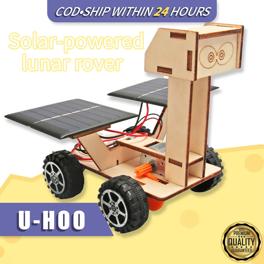 Solar Powered Moon Rover Robot Kit for Kids DIY Science Experiment Toys ...