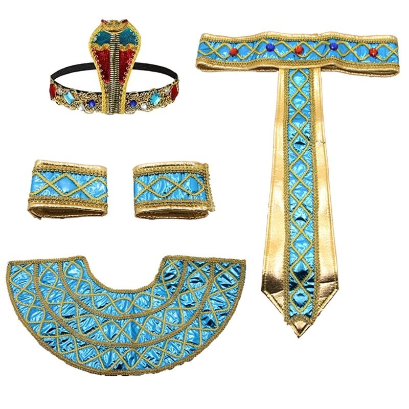 ZUOO King Tuts Hat Costume Egyptian Costume Accessories Egyptian ...