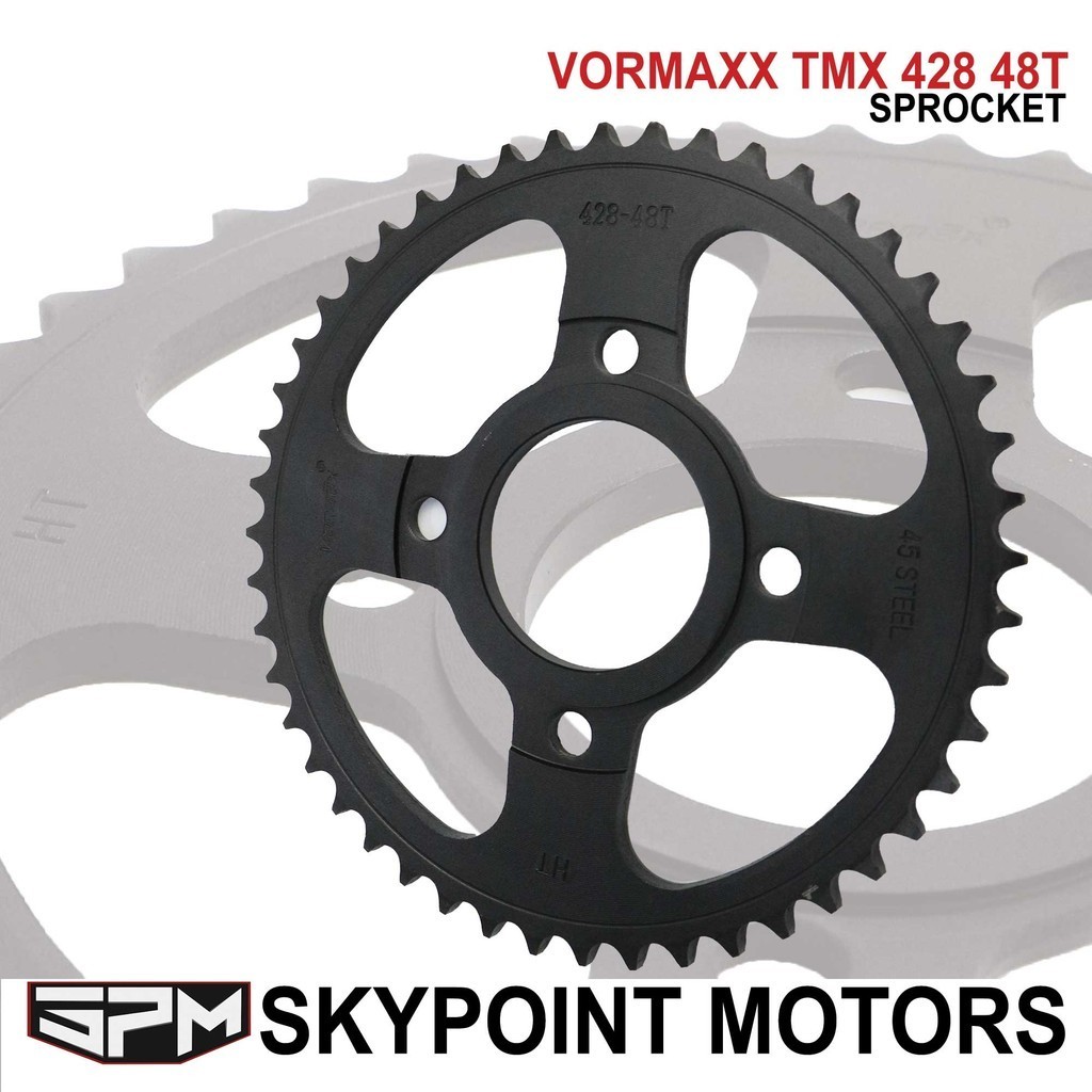 VORMAXX SPROCKET FOR MOTORCYCLE TMX 428 48T (9103-456) | Shopee Philippines