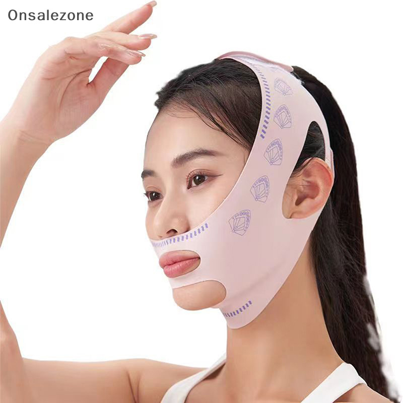 ONPH Facial Slimming Face Lift Up Band Mask Reduce Double Chin V-Line ...