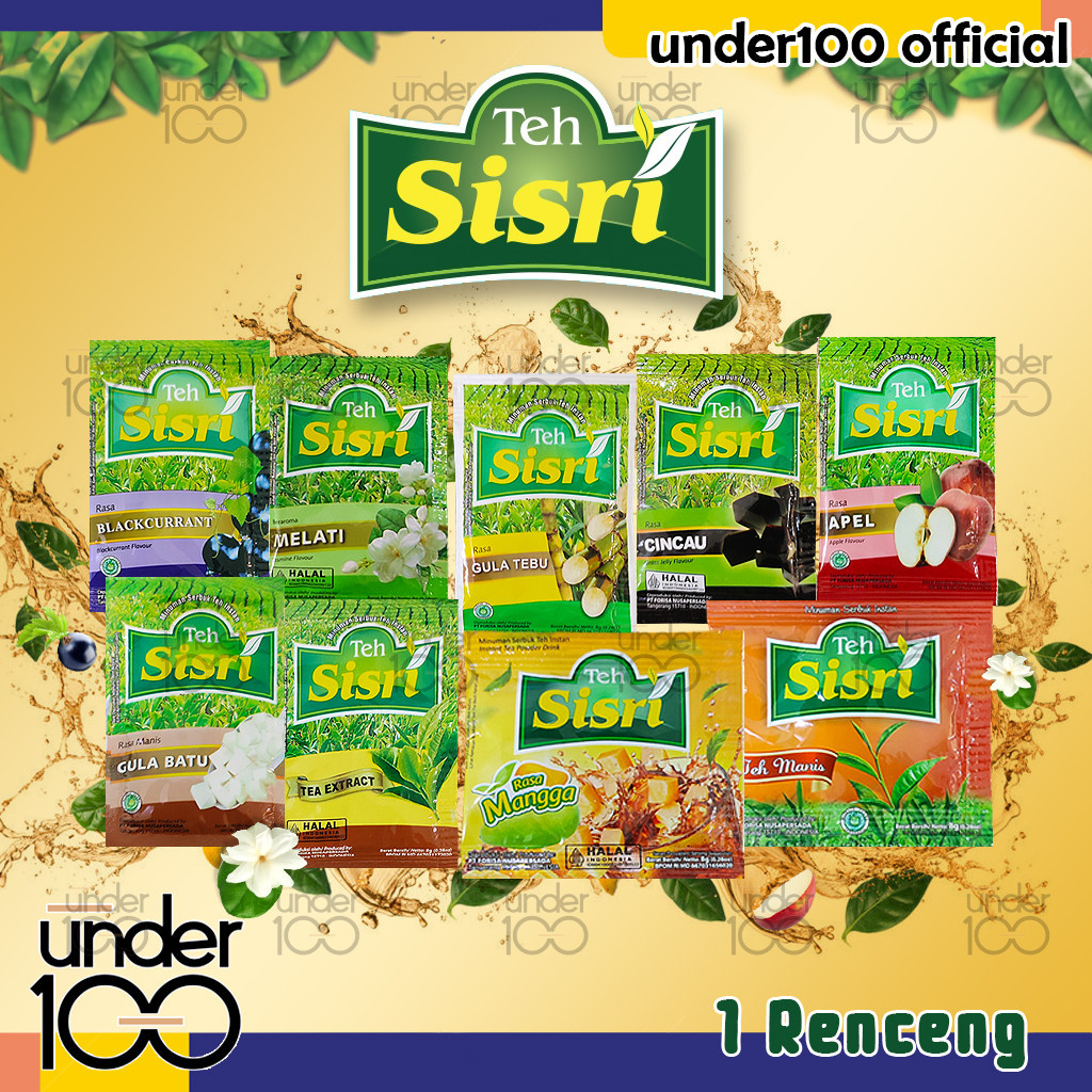 Under100 Sisri Tea 1 Plan Contains 10 Sachets All Variants | Rock Sugar ...