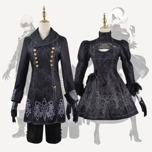 NieR:Automata: Anime Cosplay Costume YoRHa-2B's Sexy Skirt Suit /YoRHa ...