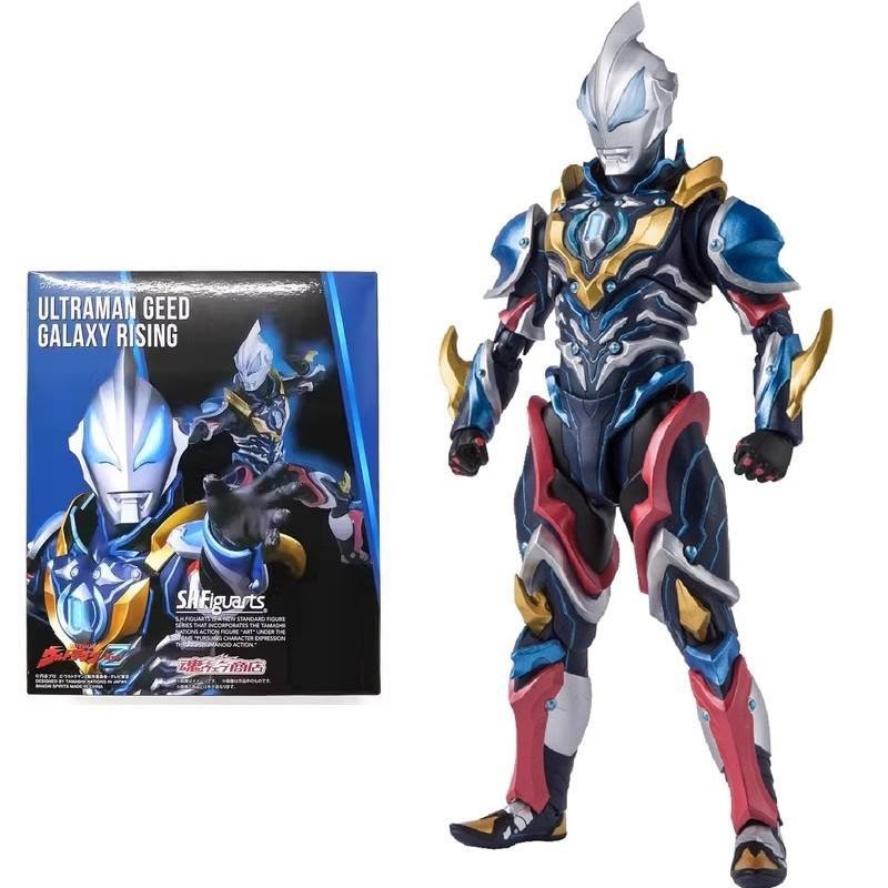 SHF Ultraman Geed Galaxy Rising Zeta Children's Toy Joints Movable ...