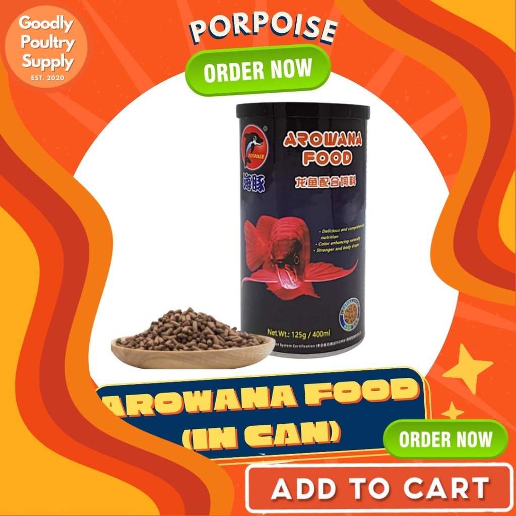 Porpoise Arowana Food Pellet 125g | Discus Food 160g | Shopee Philippines