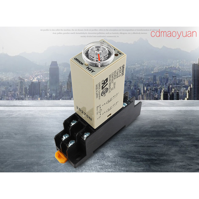 Omron Small Time Relay H3Y-2 Power-on Delay Electronic Timer Switch 8 Pins 14 Pins | Shopee ...