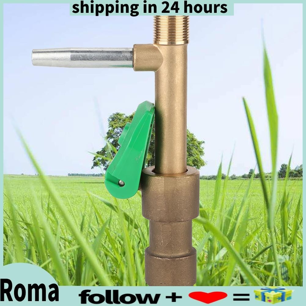 Romanticshop Garden Irrigation Tools Copper Quick Coupling Valve Key ...