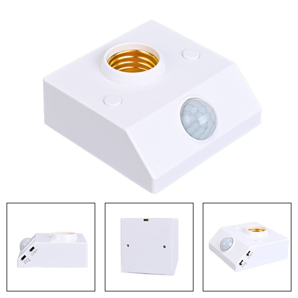 Sell At A Loss⚡ E27 Base Lamp Holder Led Automatic Human Body Infrared