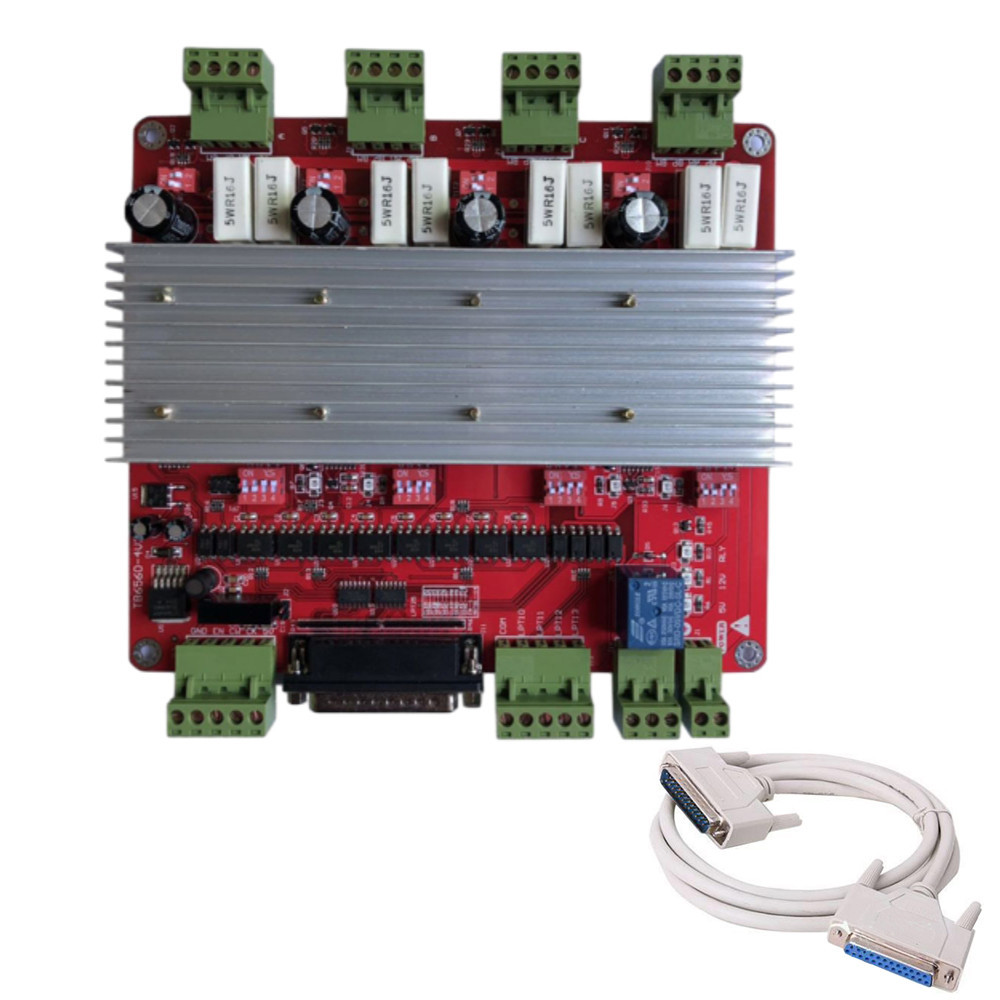 TB6560 Stepper Motor Controller Engraving Machine 4 Axis Stepper Motor ...