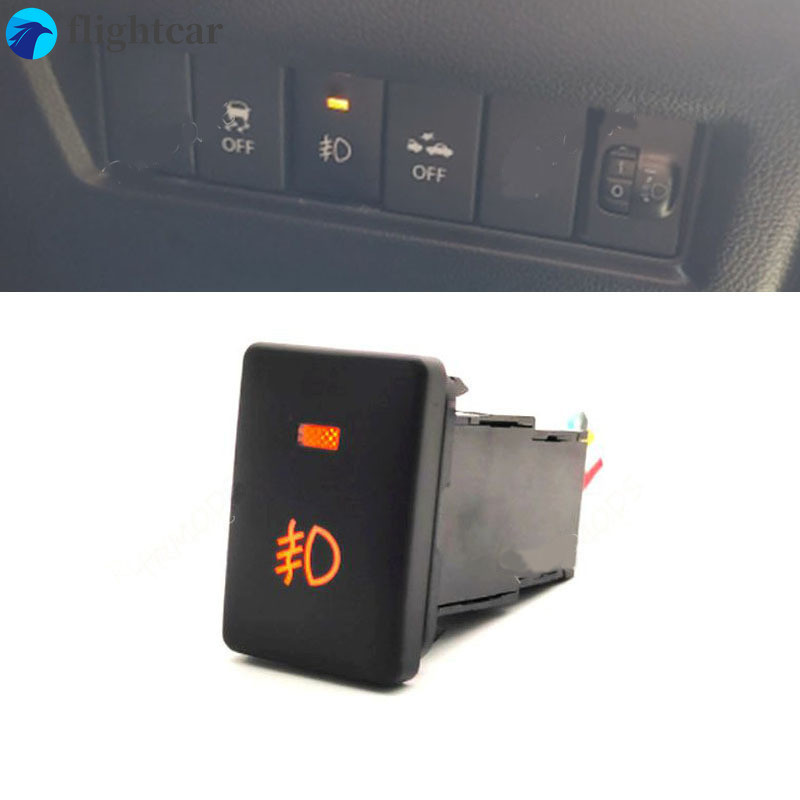（FT）1PC Car Orange Light BSM DRL LED Parking Radar Steering wheel Power ...