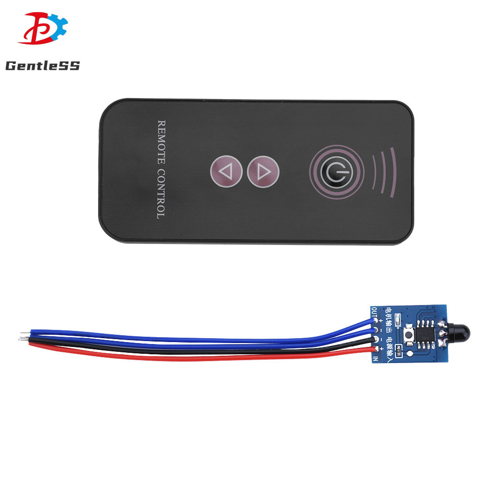Dc3-12V Miniature Wireless Remote Control Forward and Reverse Pwm Speed ...