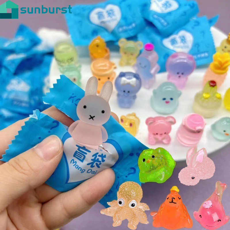 5Pcs Luminous Mini Blind Bag - Creative Desktop Ornament - DIY Doll ...