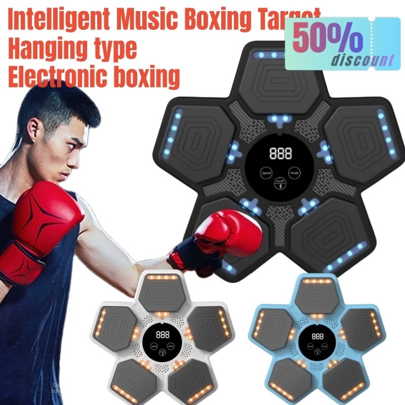 Intelligent Music Boxing Target Sanda Practice Reaction Trainer Wall ...