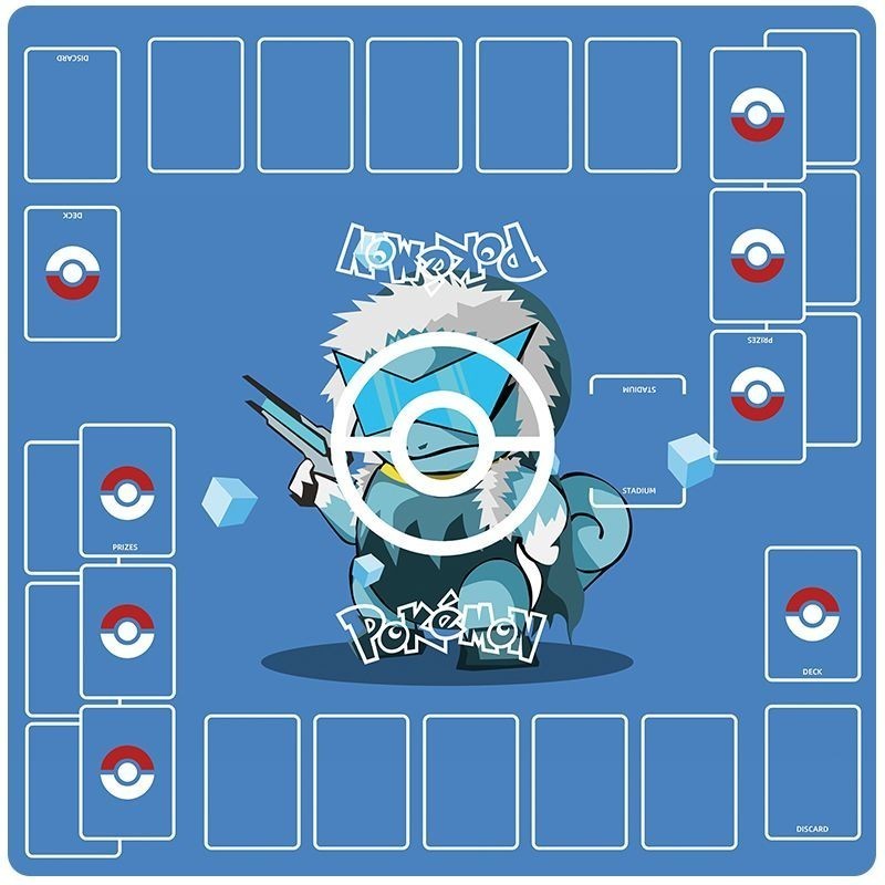 Pokémon Card Mat: Double Battle Card Mat for Pokémon Trading Card Game ...