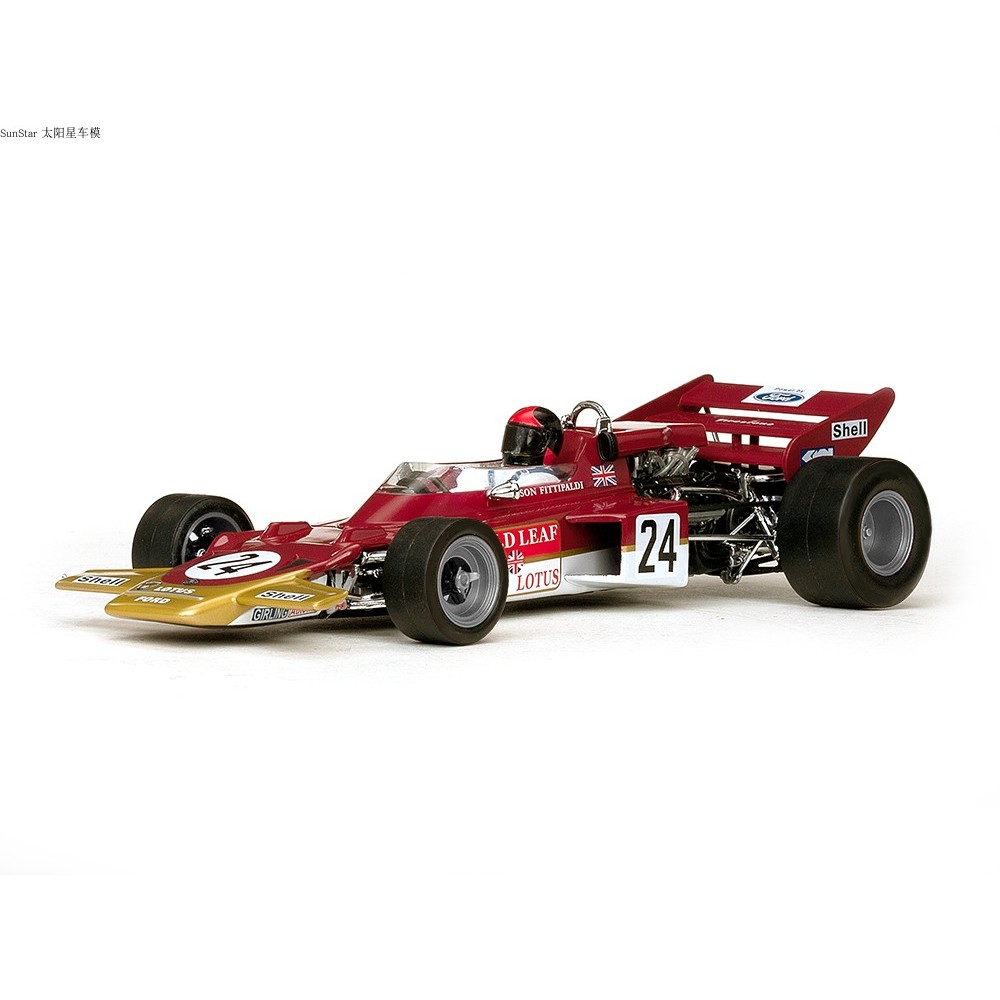 Quartzo Alloy Car Model 1/18 Lotus 72F1 Formula Rally Car Lutes ...
