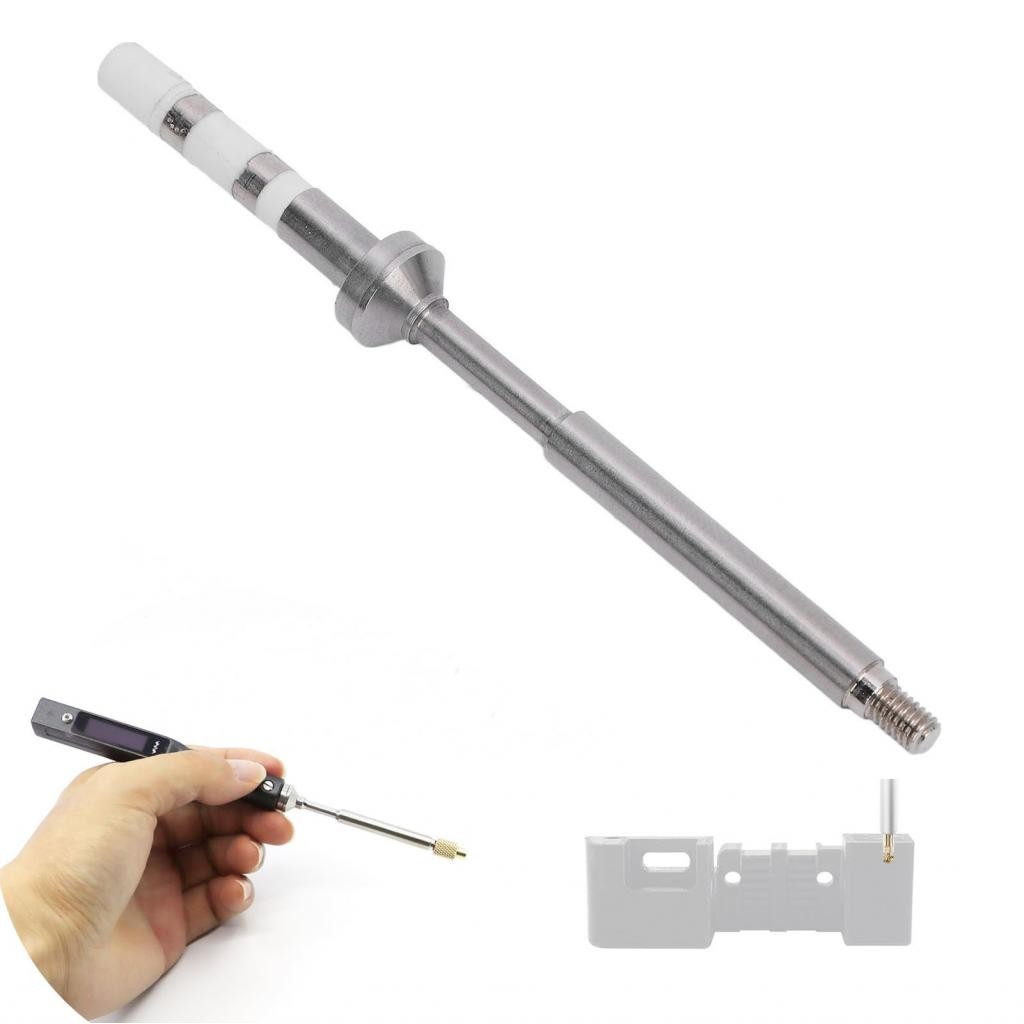 Ooidshop Heat Set Insert Heating Tip Adapter Brass for TS100 PTS200 ...