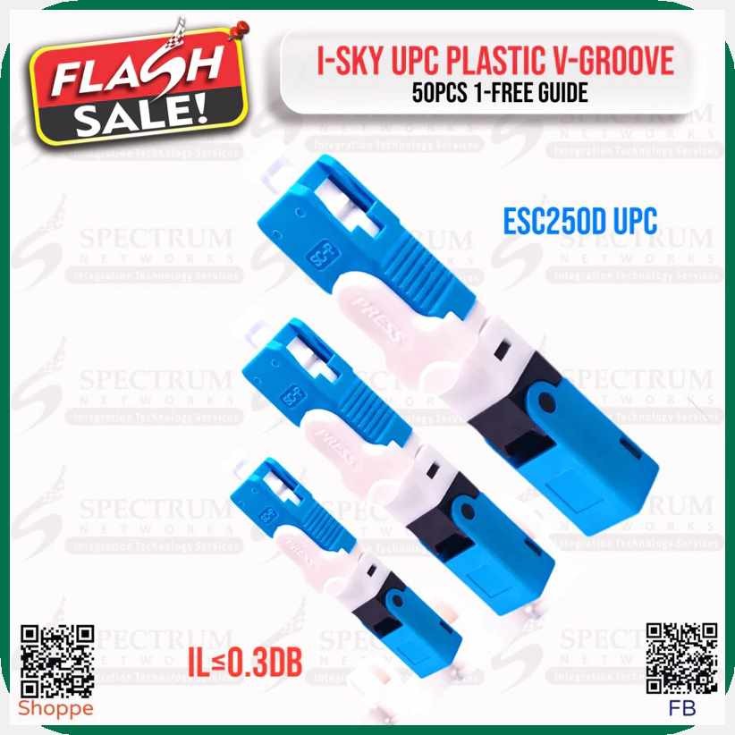 i-Sky:Is+ESC250D>W>SC>K}UPC>R}PLASTIC>E}V-GROOVE>Ex}SC=pm|CONNECTOR=VK ...