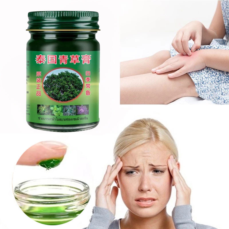 Green Thai Herb Balm (Herbal Inhalers, Soothing balm, for skin ...