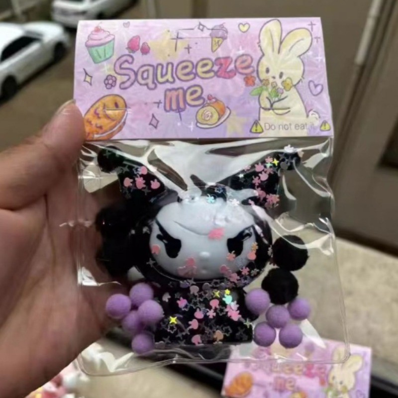Sanrio Kuromi Slow Stress Relief itaba squishy oreo taba squishy ...