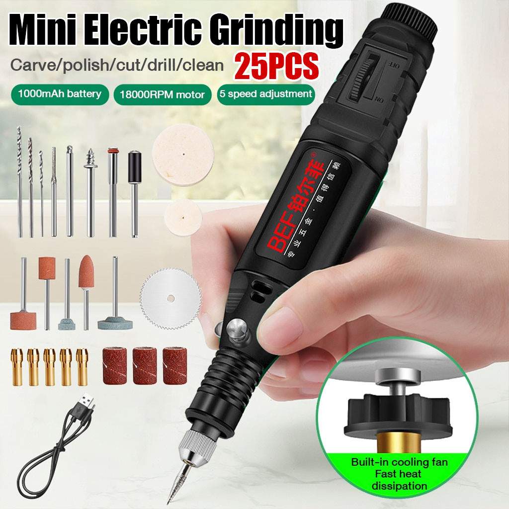 Electric Grinding Set 12V DC Drill Grinder Tool Grinder Grinding for ...