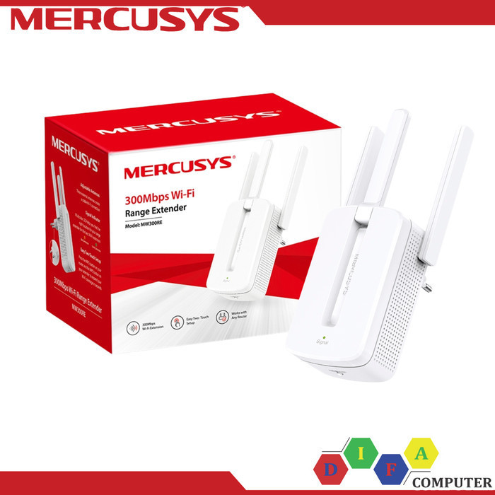 Mercusys MW300RE wifi extender 300Mbps Signal amplifier wifi Repeater ...