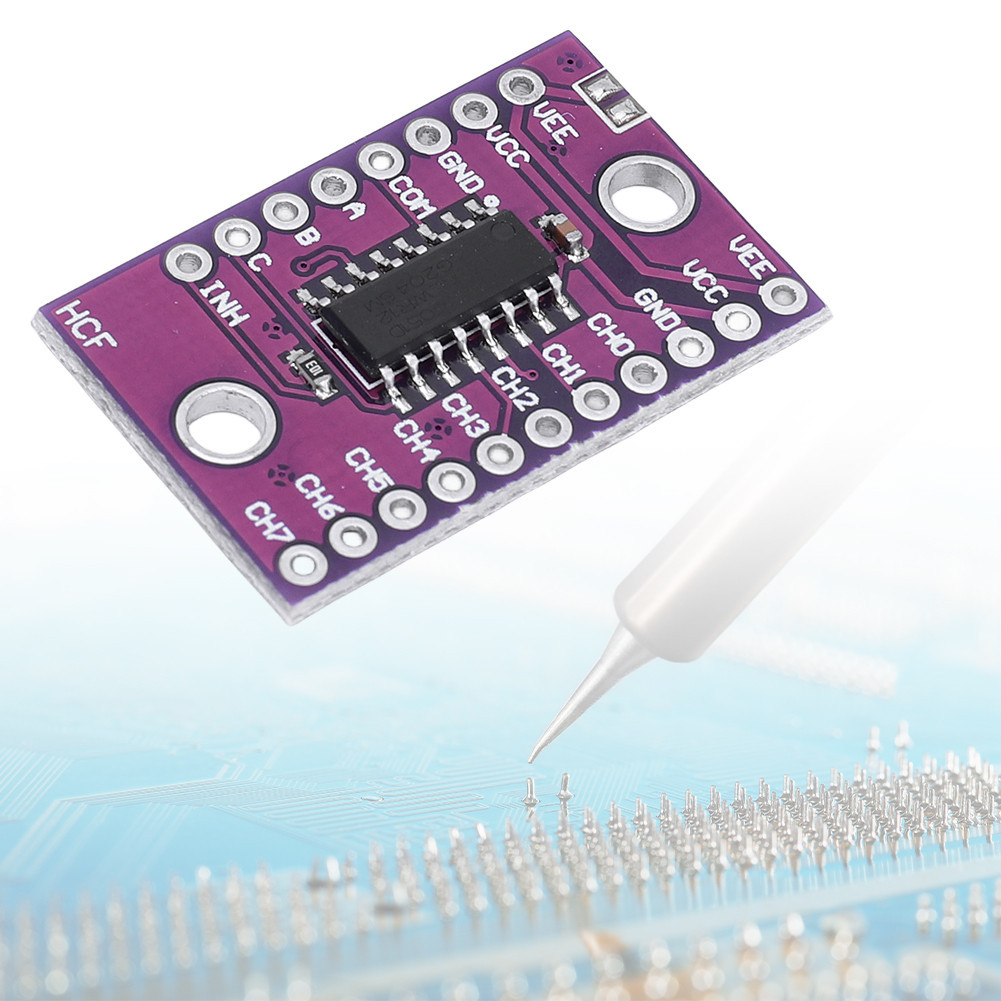 74HC4051 CD4051 Single 8-Channel Analog Multiplexer Selector Module for Arduino | Shopee Philippines