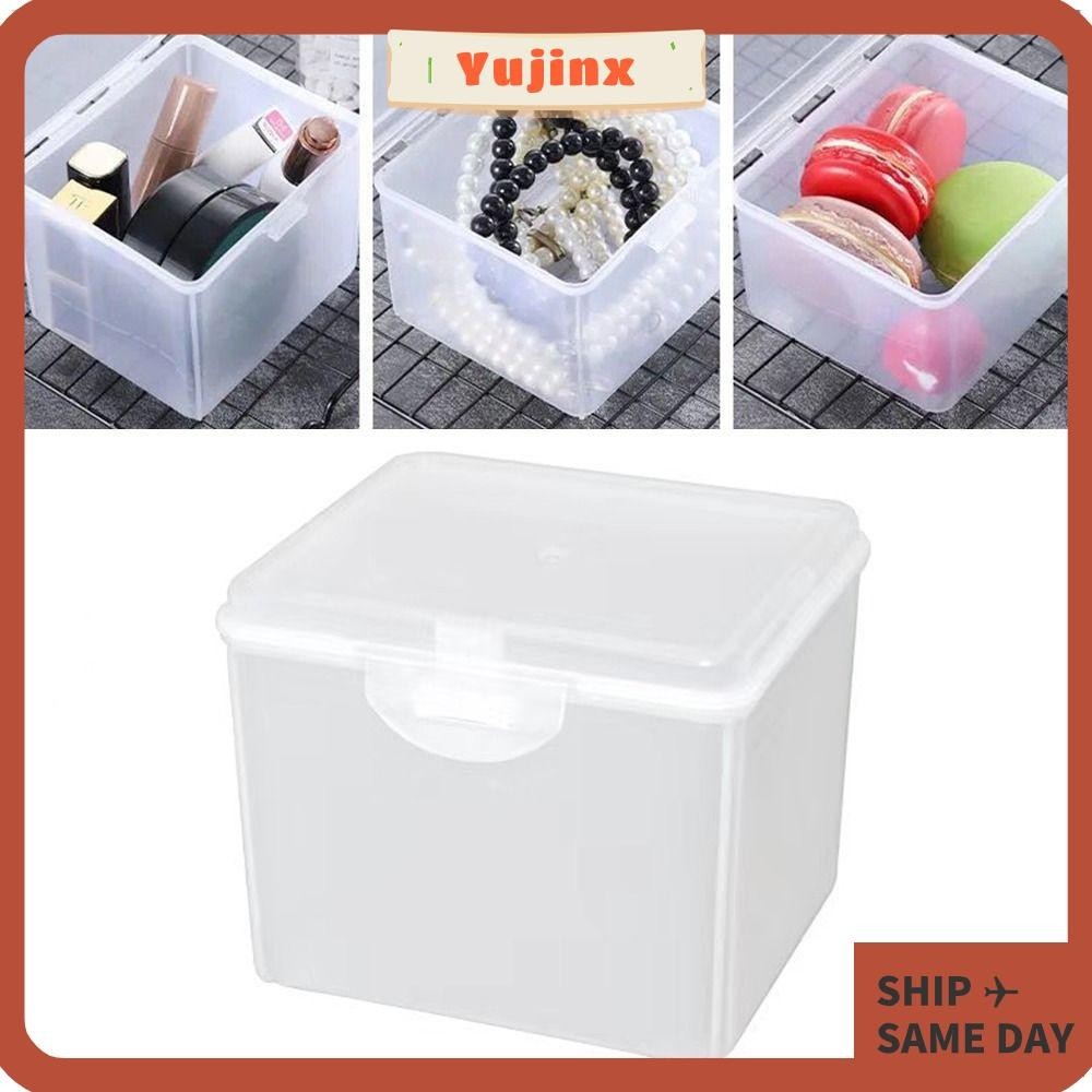 YUJINX Storage Box, Plastic Rectangular Shape Storage , Transparent ...