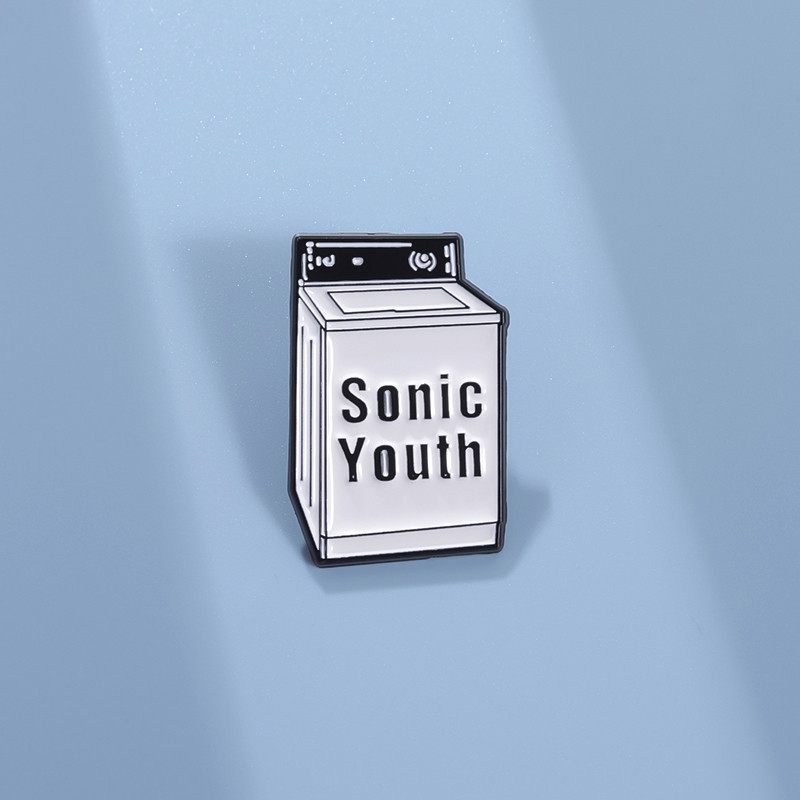 Sonic Youth Enamel Pin Brooches Rock Band Brooch Musical Theme Pins ...
