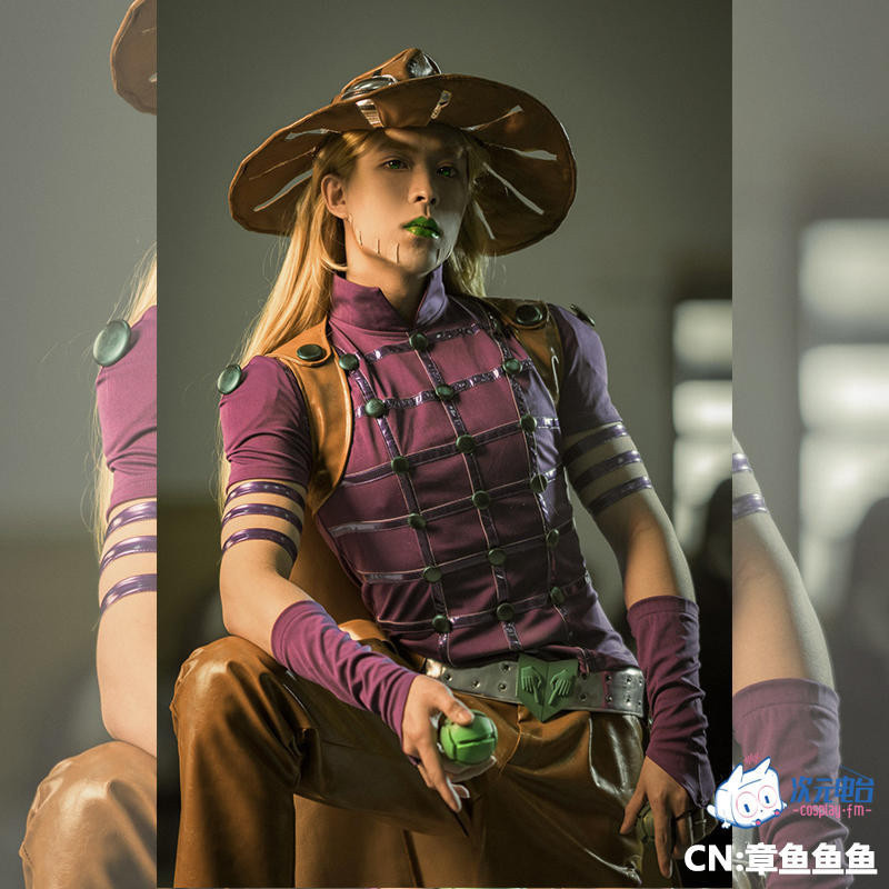 CosplayFM JoJo's Bizarre Adventure Gyro Zeppeli SBR cosplay clothes ...