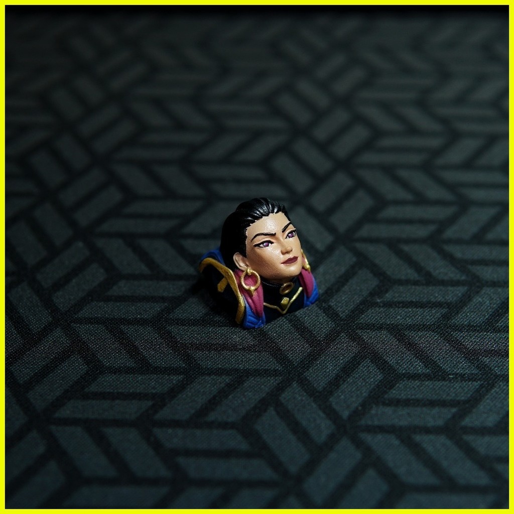 ♞Valorant Reyna artisan keycaps Mechanical keyboard Resin cast | Shopee ...