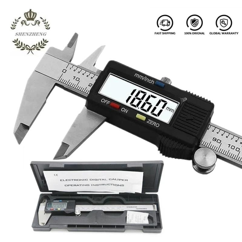 Digital Vernier caliper STEEL Calibres ELEctronic RULER CALIbrator ...