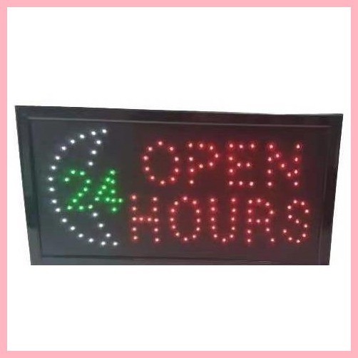 【Hot】 LED SIGNAGE ( OPEN 24 HOURS ) | Shopee Philippines