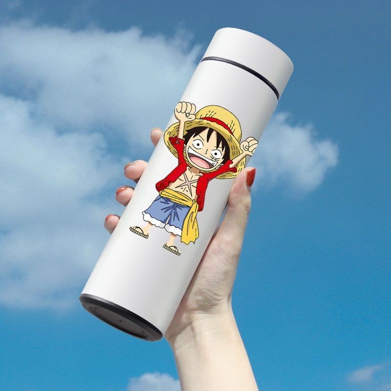 One Piece Luffy Cartoon Vacuum Cup 304 Stainless Steel Two-Dimensional ...