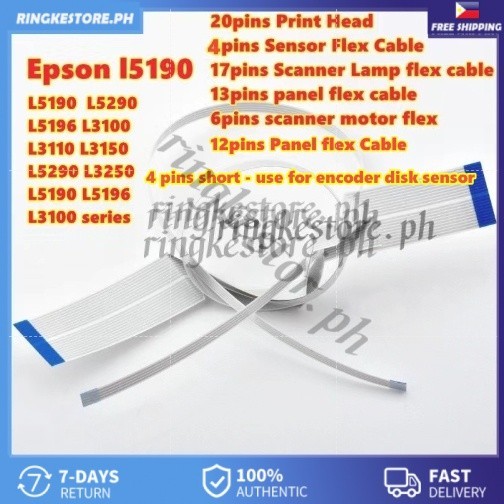 Epson L5190 L5290 4pins/6pins/12pins/13 pins/17pins/20 pins for Epson ...