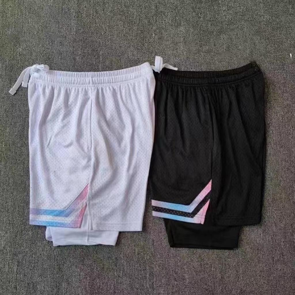 American 2 in 1 Mesh drifit Short Trend Colorful Basketball Shorts ...