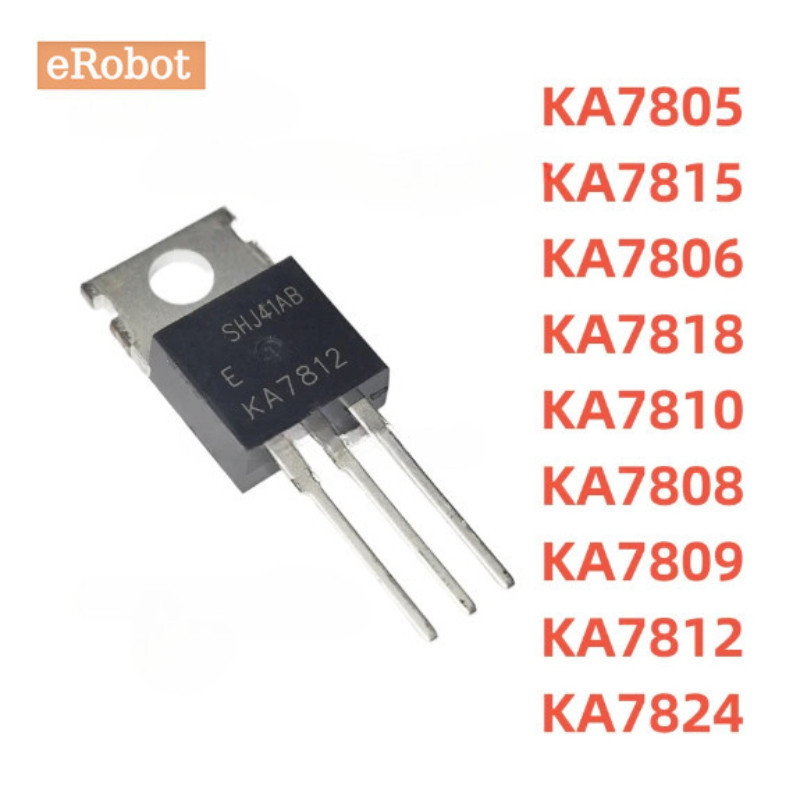 5Pcs NEW Original KA7805 KA7806 KA7818 KA7810 KA7809 KA7812 KA7808 KA7815 KA7824 Three Terminal ...