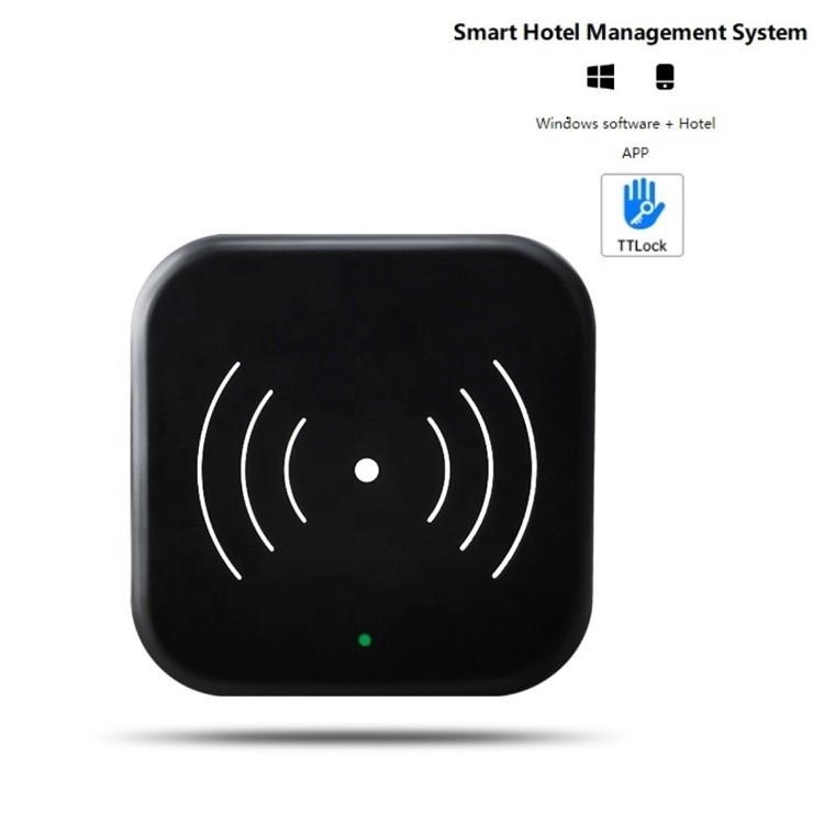 Support 13.56 Mhz Ttlock Hotel Management System Smart Door Lock Card ...