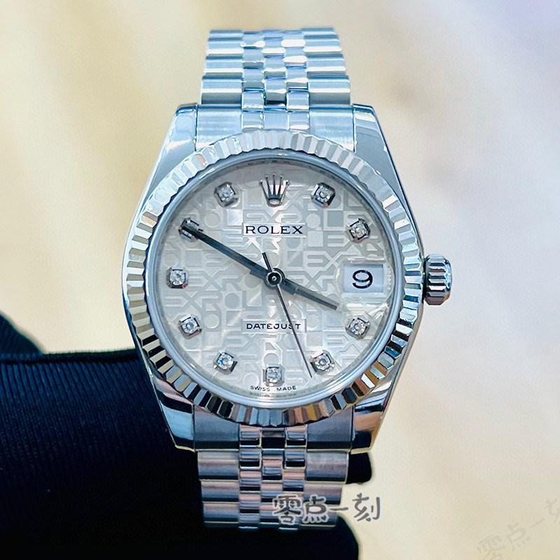 Rolex Ladies Watch 31MM Log Type Gold Original Diamond Automatic ...