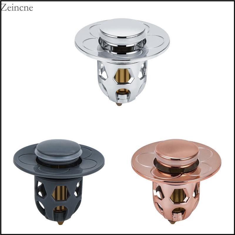 Zein Detachable Bathtub Drain Plug Drain Filter Push-type Bounce Core ...