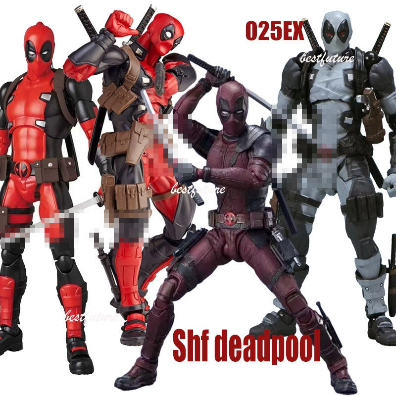 Shf Deadpool 2.0 025EX Marvel Legends X-men Dead Pool Action Figure ...