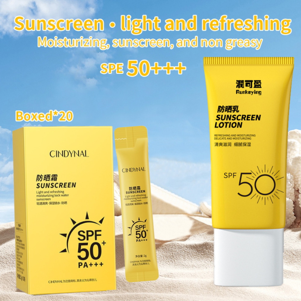 Sunscreen SPF 50 Suncream Facial Sunblock Isolate UV Protectio ...