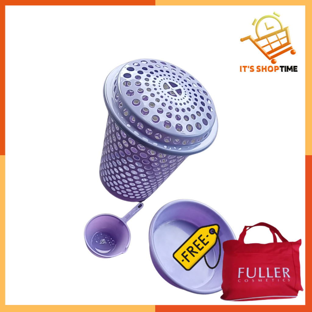 It's Shop time Purple Laundry bundle Set/ Purple Laundry basket/Purple ...