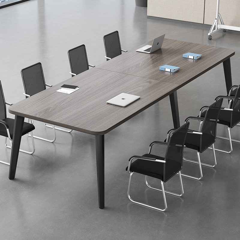 Conference Table Long Table Meeting Room Office Desk and Chair Set ...