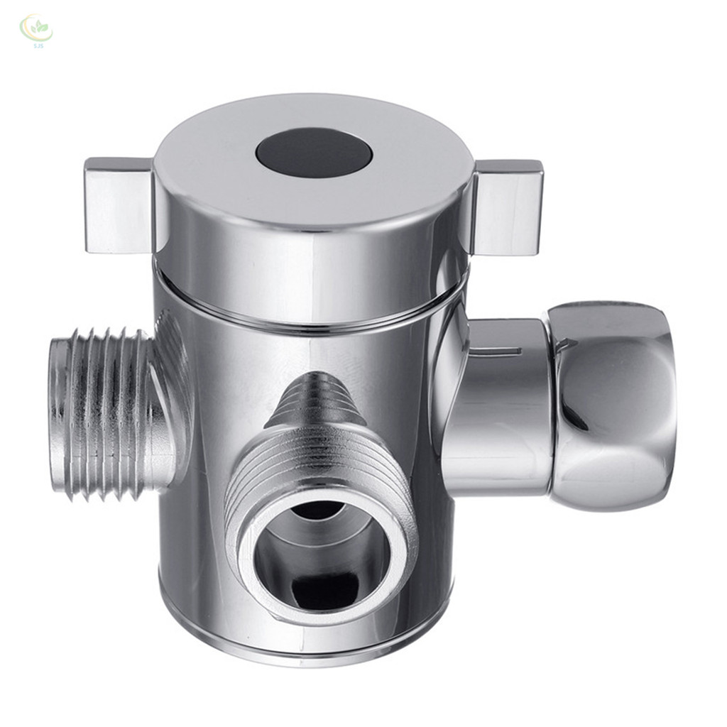 IU Multifunction 3 Way Shower Head Diverter Valve G1/2 Three Function ...