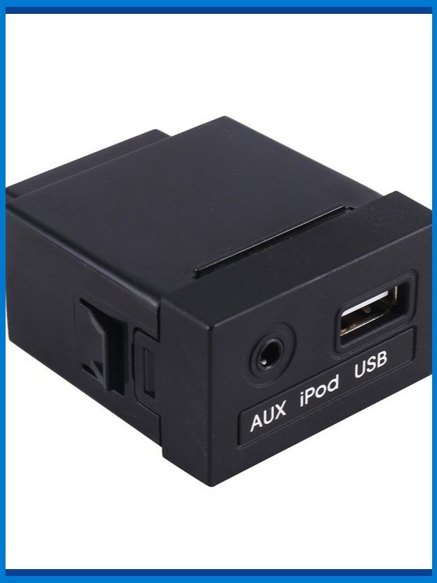 AUX USB Jack Assy Car AUX USB Jack Assy for Hyundai Accent Solaris 2011 ...