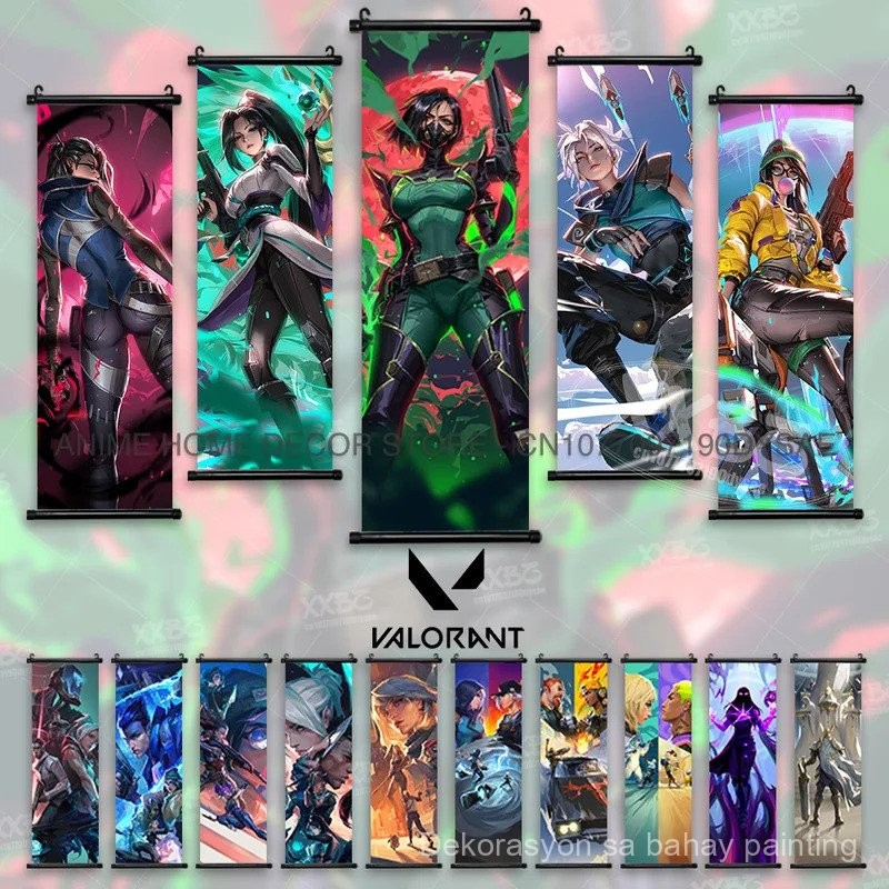 Valorant Posters Clove Home Decorative Iso Hanging Paintings Deadlock ...